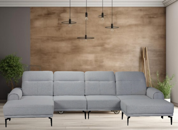 Comprar Sofá Rinconera Modular - OSLO, Gris claro con entrega en España - Baraton Express